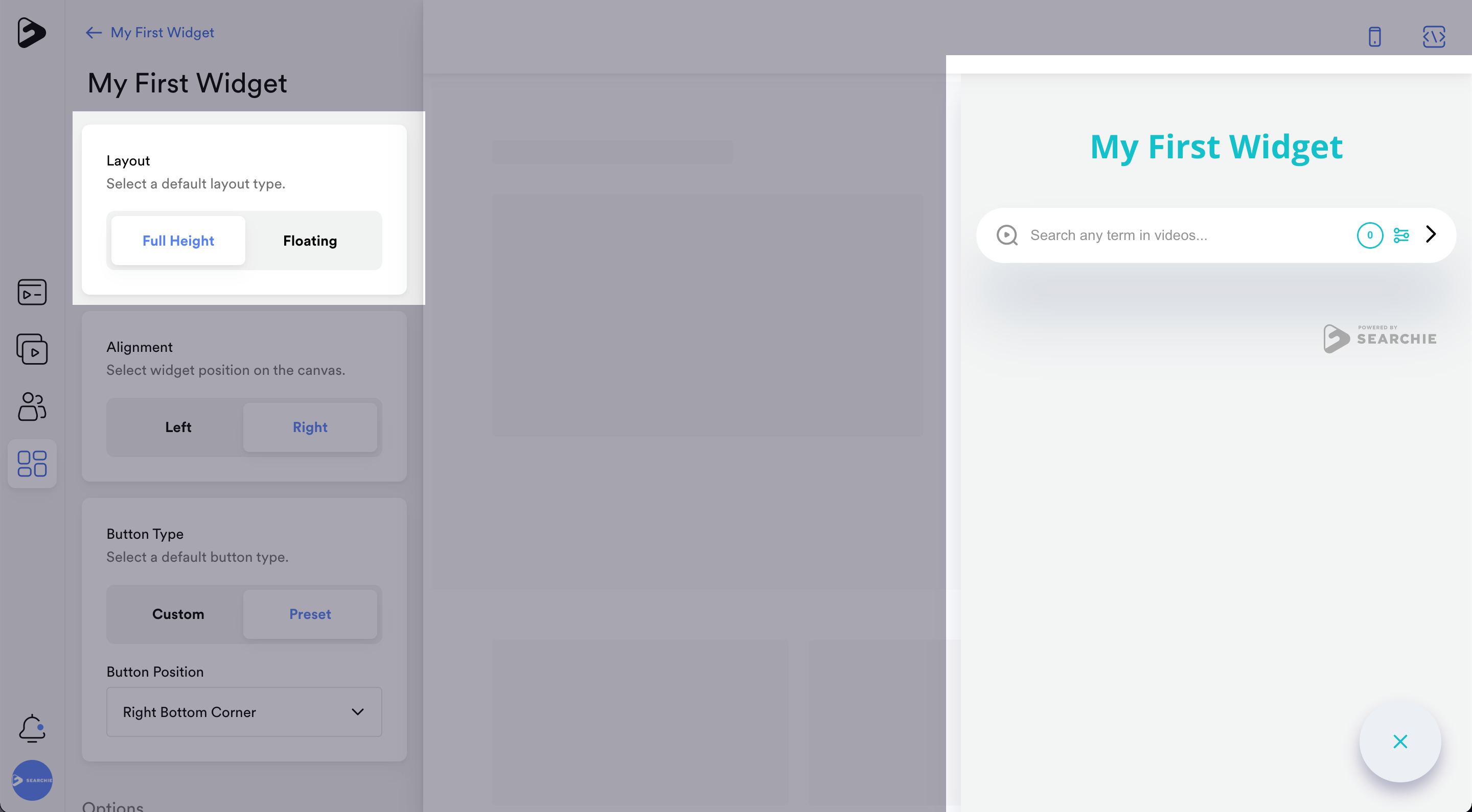 Customizing Your Widget 